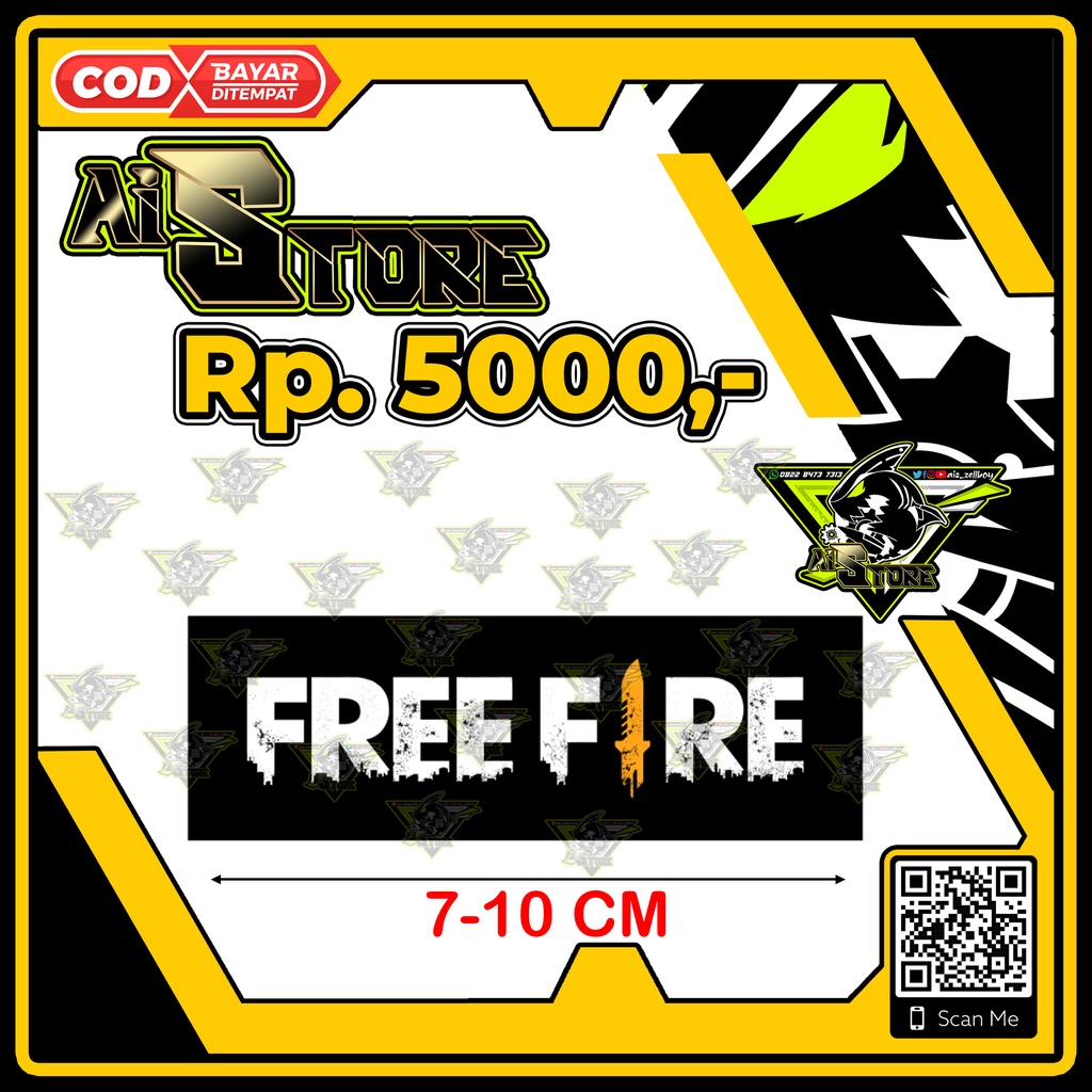 Jual Stiker FreeFire | Shopee Indonesia