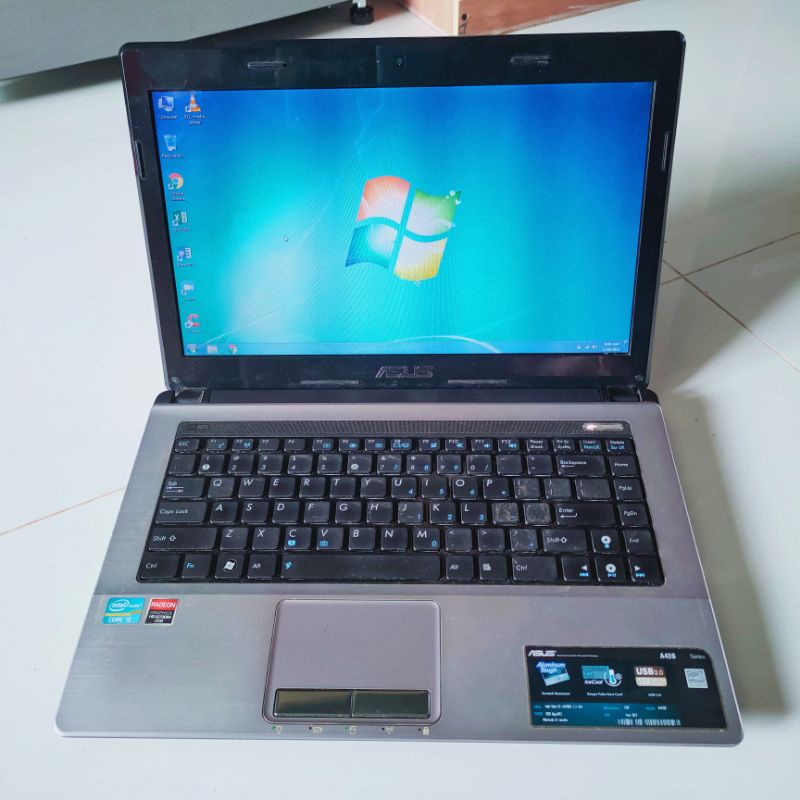 Jual Laptop Asus A43S K43SA intel Core i5-2430M RAM 4GB VGA Radeon HD ...