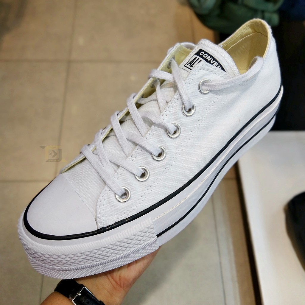 Jual Converse Chuck Taylor All Star Lift Canvas White Black CON560251C ...