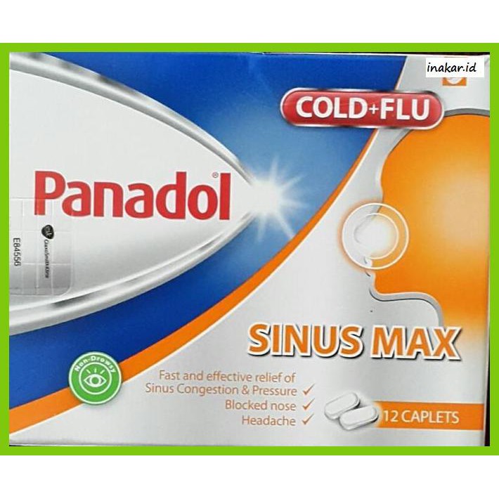 Jual Obat-Pilek-Demam-Batuk- Panadol Sinus Max -Original-Termurah ...