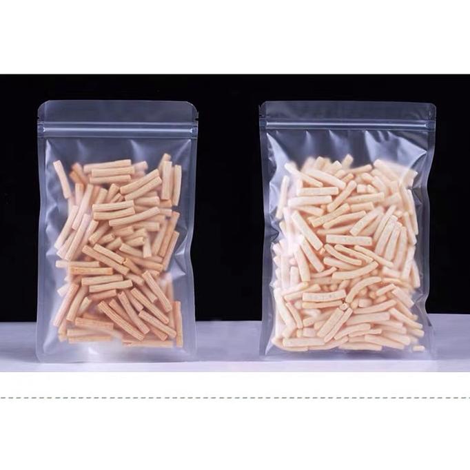 Jual Plastik Klip Flat Buram 20x30 plastik makanan sealer vacum plastik ...