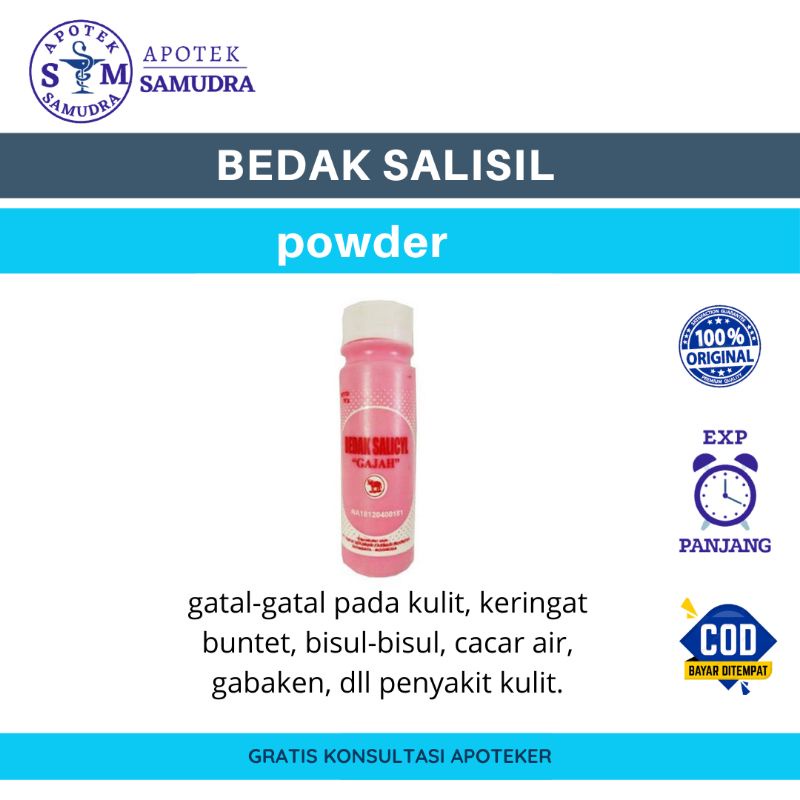 Jual Bedak Salisil pink 100gr - bedak salisil bedak gatal bedak cacar ...