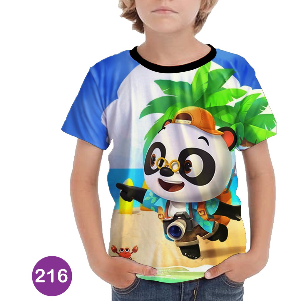 Jual Baju Dr. Panda 3D Baju Kartun Series Anak #216 | Shopee Indonesia
