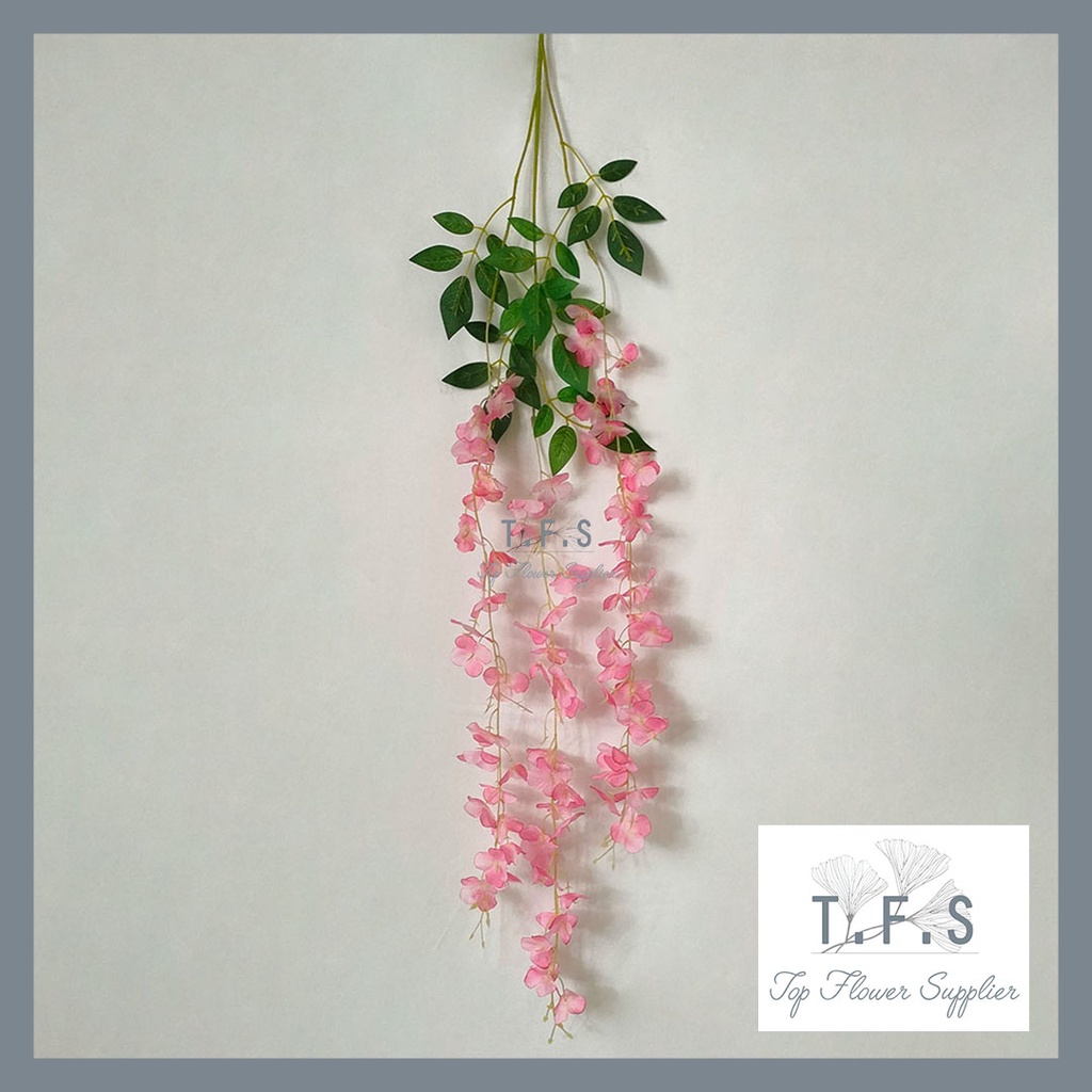 Jual Artificial Flower Violets Garland Bunga Juntai Plastik Buatan ...
