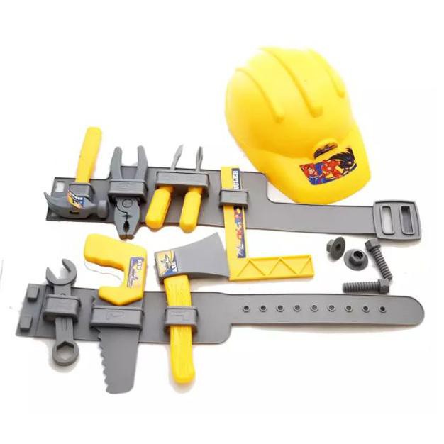 Jual mainan anak edukatif perkakas tools set montesori alat alat ...