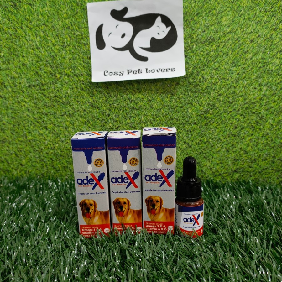 Jual Obat Demodek Demodex Kudis Gudikan Botak pada Anjing Sirup Adex 10ml | Shopee Indonesia