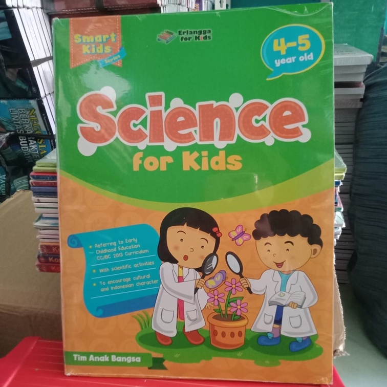 Jual BUKU SMART KIDS SCIENCE FOR KIDS 4-5 YEAR OLD ERLANGGA FOR KIDS ...