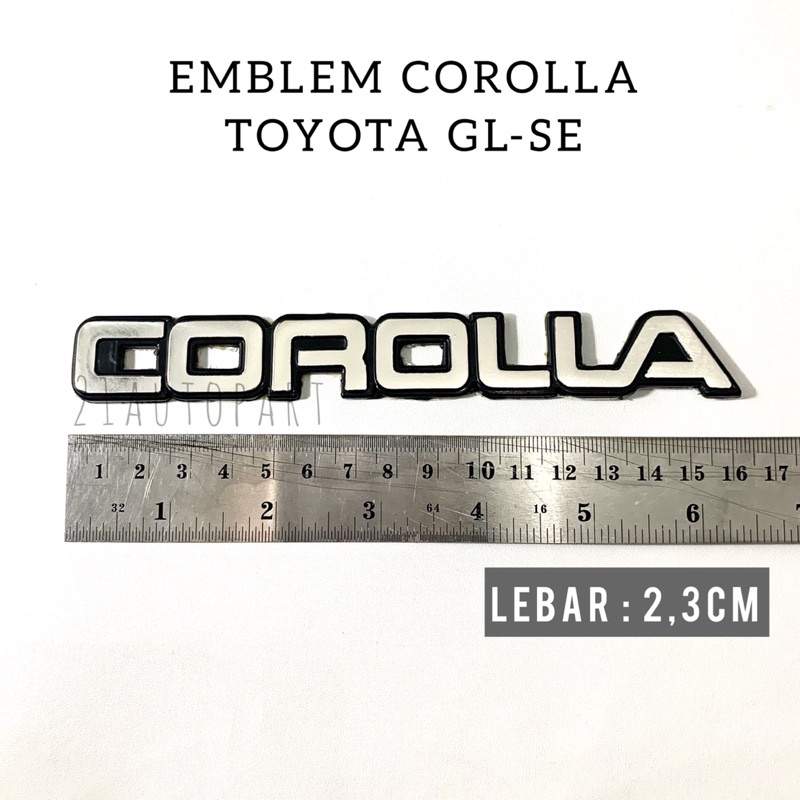 Jual Emblem logo corolla gl se | Shopee Indonesia