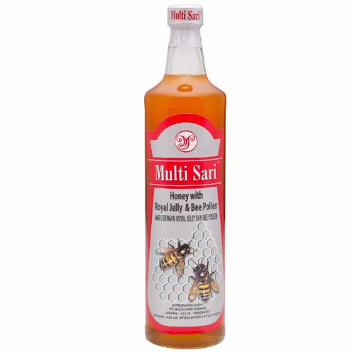 Jual Madu Multisari Plus Royal Jelly&Bee Pollen 650ml | Shopee Indonesia