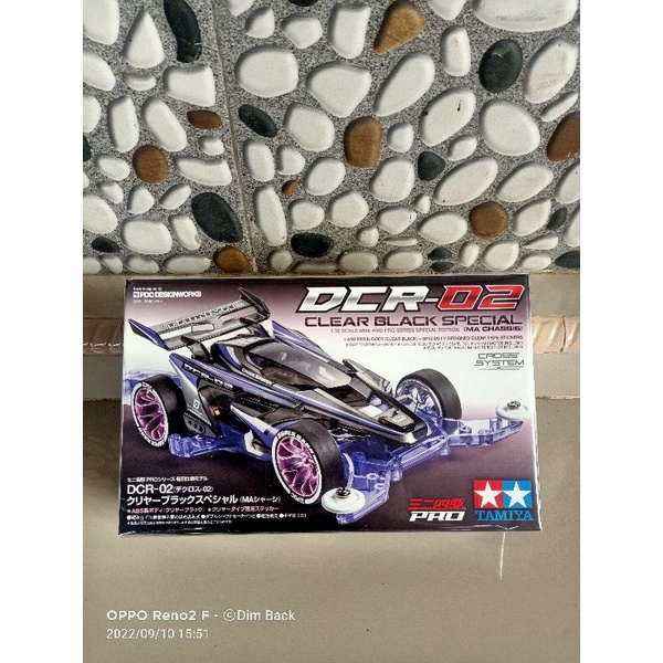 Jual Tamiya 95604 DCR 02 Clear Black Special ( MA Chassis ) | Shopee Indonesia