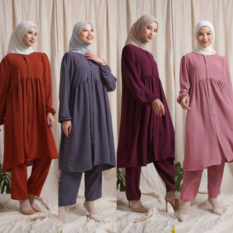 Jual SAFI ONE SET TUNIK ( NEW PRODUK ) | Shopee Indonesia
