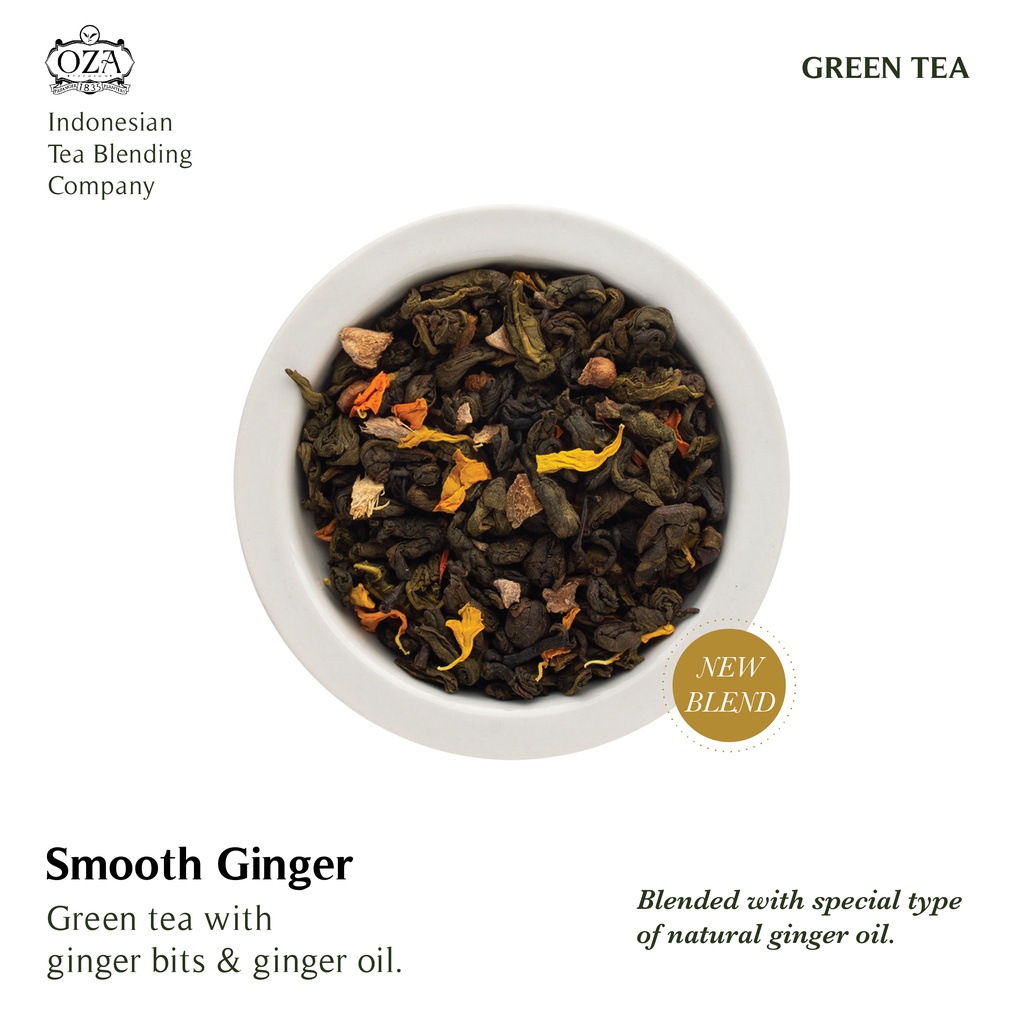 Jual OZA Tea - Ginger Vanilla | Artisan Tea - Green Tea | Specialty ...