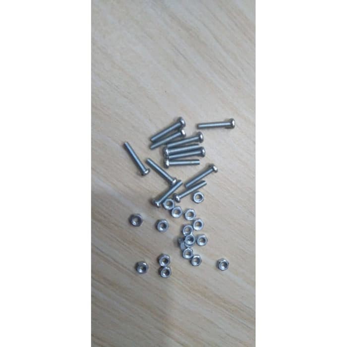 Jual MUR BAUT 1.5 CM mur + baut 1.5 cm | Shopee Indonesia