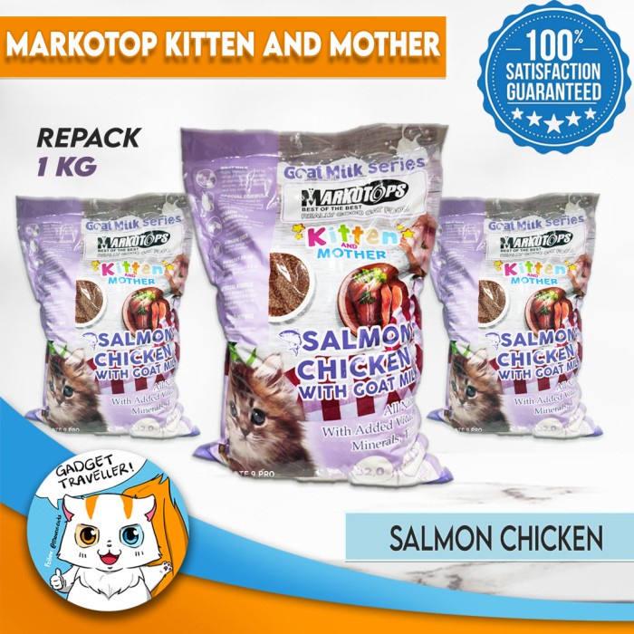 Jual Markotop Kitten And Mother 1Kg - Makanan Kucing Mother Kitten ...