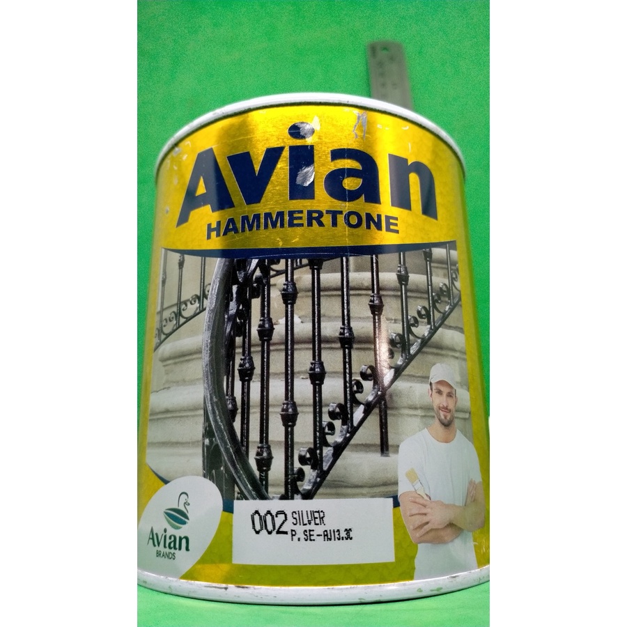 Jual Cat besi avian hammertone ( SILVER) | Shopee Indonesia