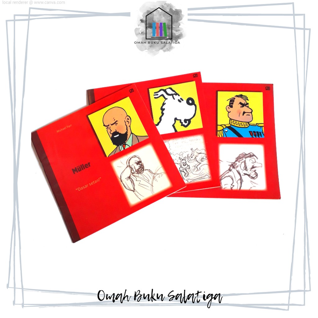 Jual BUKU TOKOH TINTIN - MULLER , MILO, JENDERAL ALCAZAR OLEH MICHAEL ...