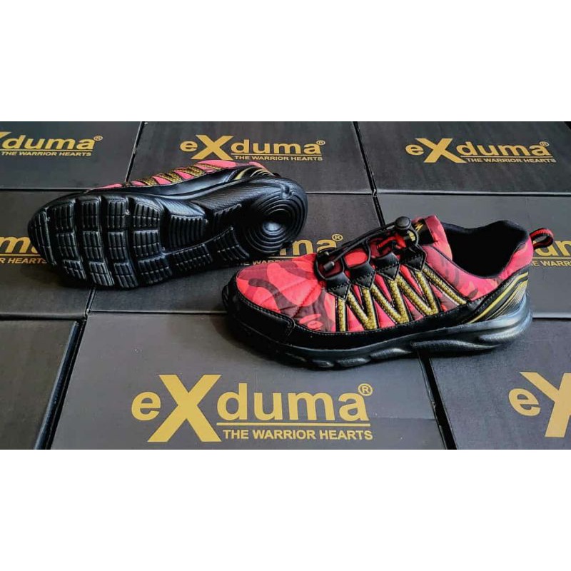 Jual Sepatu EXDUMA CAMOU RED. | Shopee Indonesia