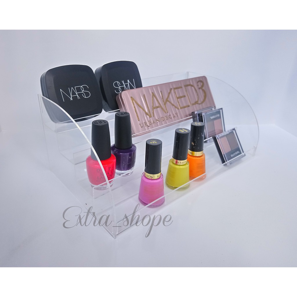 Jual Acrylic cosmetic/display akrilik (BD2M 30 cm) | Shopee Indonesia