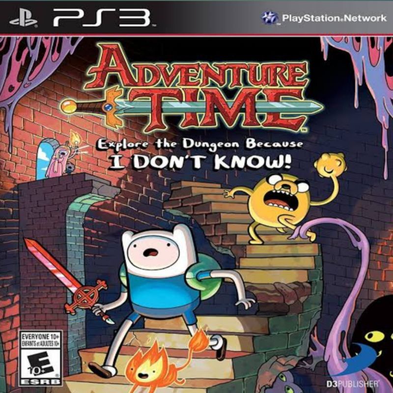 Jual DVD game ps3 CFW/HEN Adventure Time Explore The Dungeon | Shopee ...