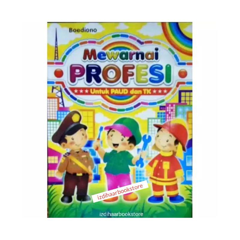 Jual Buku Mewarnai Anak Seri Paud Profesi | Shopee Indonesia