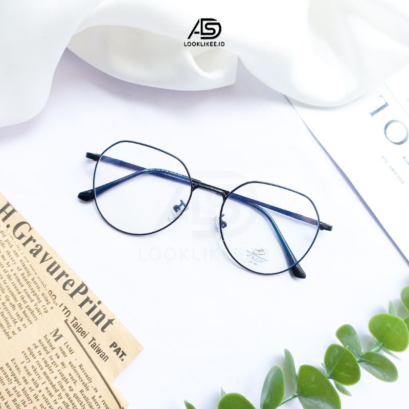 Jual Kacamata Kode Frame ADS1105 - Besi Titanium | Shopee Indonesia