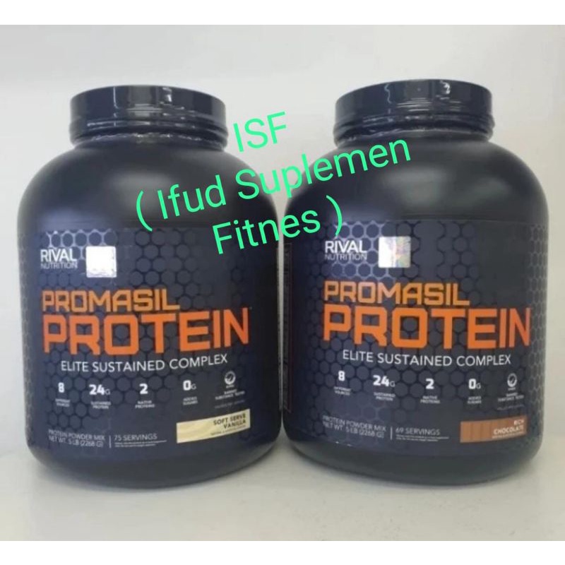 Jual Rival Promasil Protein Ecer 1 lbs Repack 450 Gram Whey Blend ...