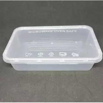 Jual Thinwall Segi / Food container makanan / kotak makan 500ml ( 25 ...
