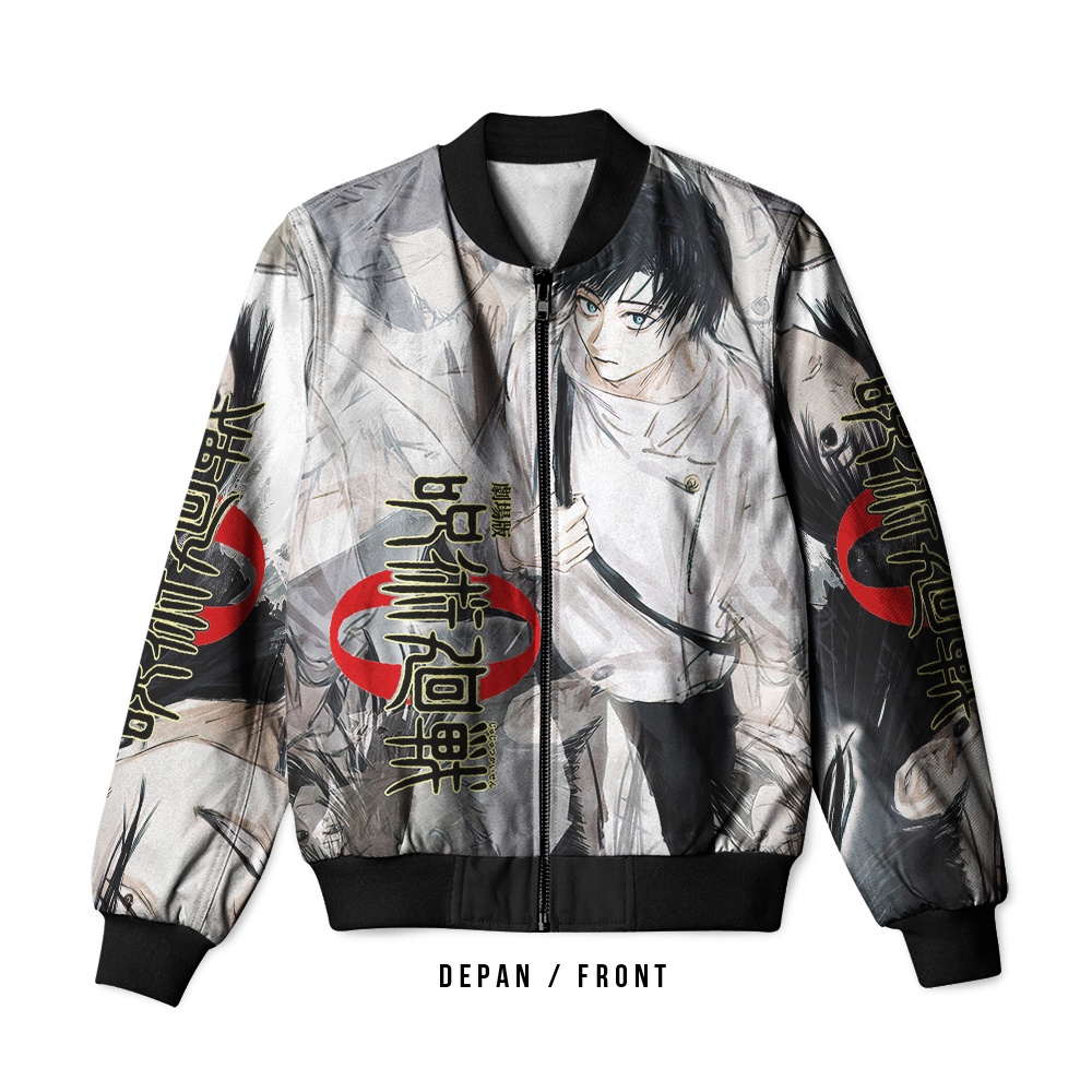 Jual Jaket Bomber Pria Wanita Anime Manga Jujutsu kaisen 0 2 Full ...