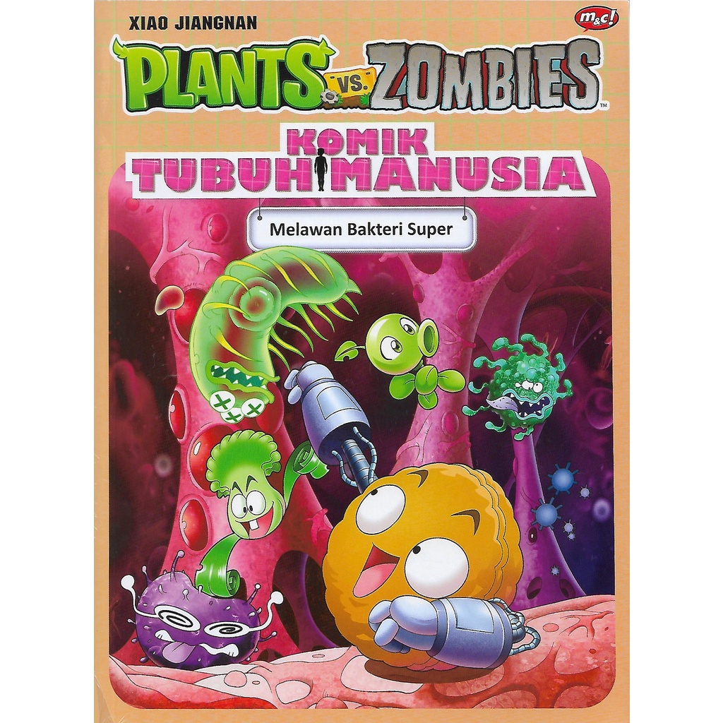Jual PLANTS VS ZOMBIES KOMIK TUBUH MANUSIA :MELAWAN BAKTERI SUPER ...