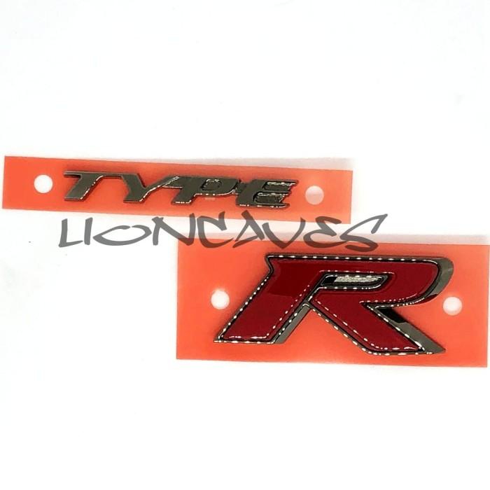Jual Original Front Emblem Type R FK8 For Civic Turbo (Sedan ...