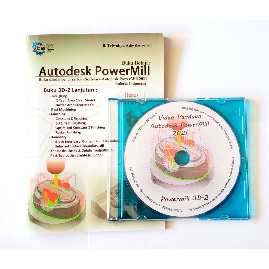 Jual Buku Autodesk PowerMill 2021 3D2 + Dvd Panduan | Shopee Indonesia