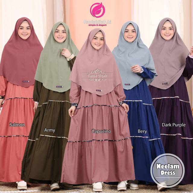 Jual NEELAM DRESS BY FANIA HIJAB | Shopee Indonesia Jual NEELAM DRESS BY FANIA HIJAB | Shopee Indonesia