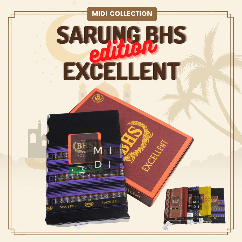 Jual Sarung BHS Gold Excellent (Free Paper Bag) | Shopee Indonesia