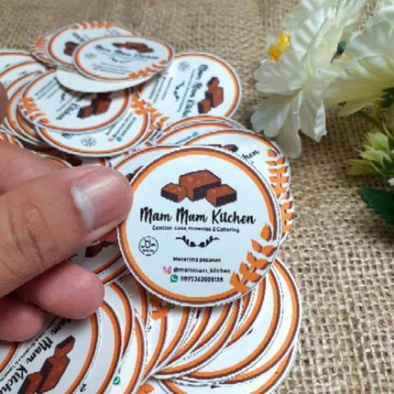Jual Stiker +cutting bulat | Shopee Indonesia