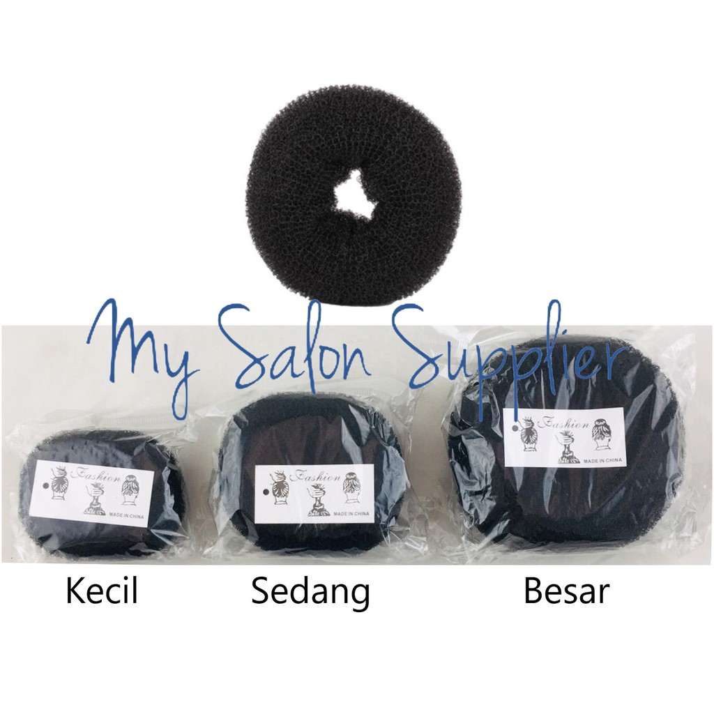 Jual Roll Rambut / Hair Bun DONAT Kecil / Sedang / Besar | Shopee Indonesia