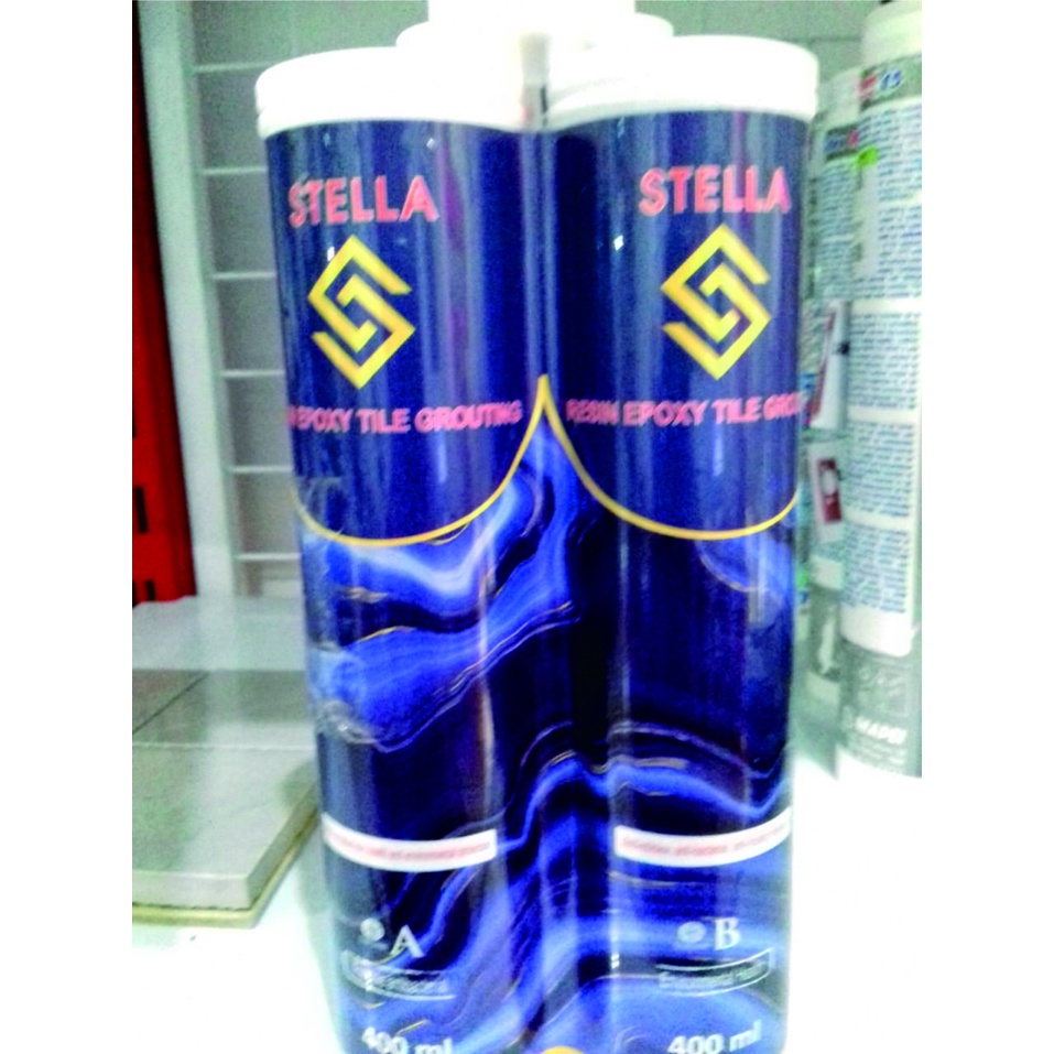 Jual LEM KERAMIK STELLA GROUTING - NOBLE SILVER @400 ML | Shopee Indonesia
