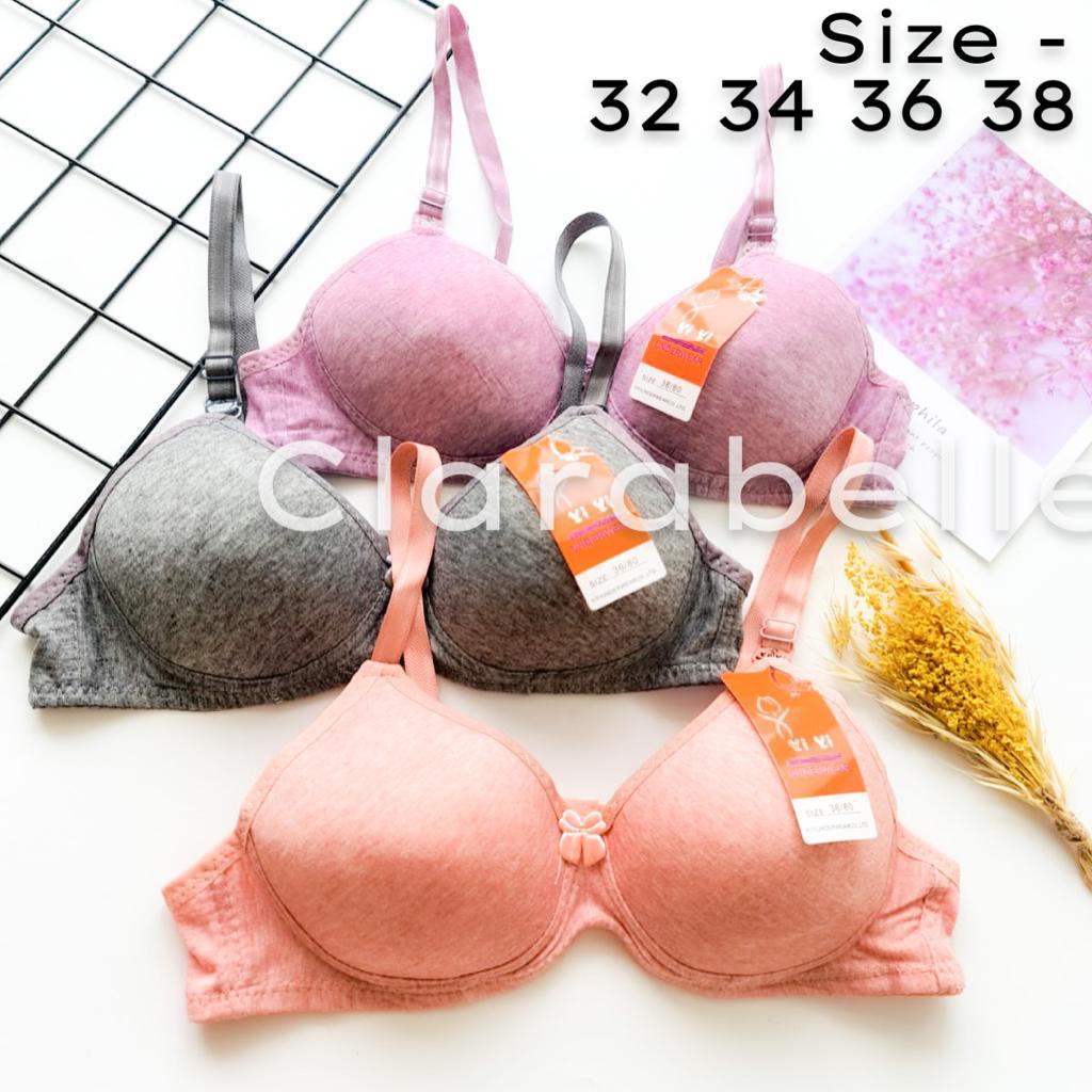 Jual Bra YIYI Busa Tipis Tanpa Kawat Import / BH Wanita Remaja Dewasa ...