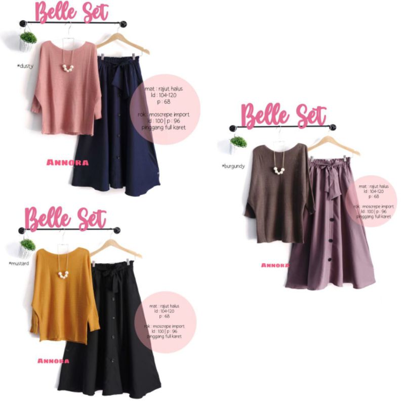 Jual Belle set | Shopee Indonesia