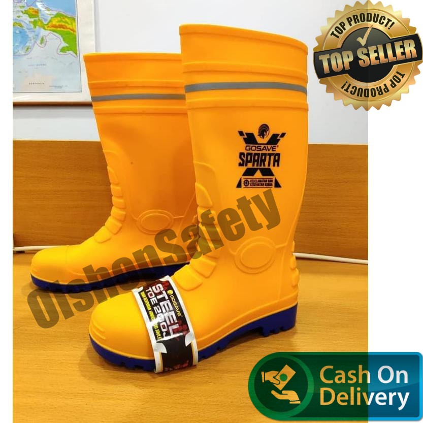 Jual Sepatu safety boot sparta gosave sepatu safety shoes sepatu boots ...