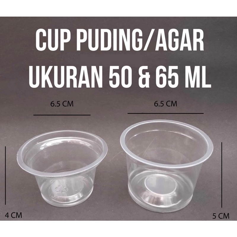 Jual cup Jelly/Cup Pudding/Cup IceCream/Gelas Jelly/Gelas Pudding/Cup ...