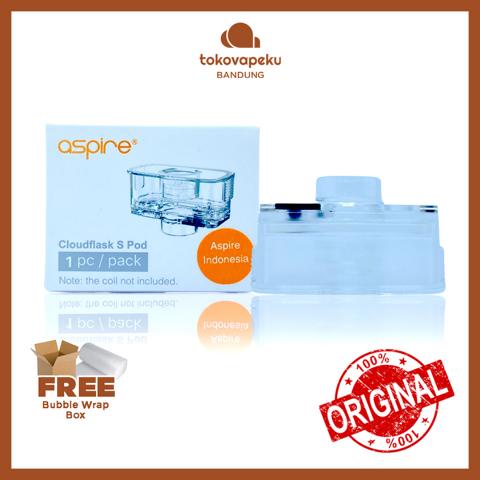 Jual CARTRIDGE CLOUDFLASK S 5.5ML CARTRIDGE ASPIRE CLOUDFLASK ORIGINAL ...