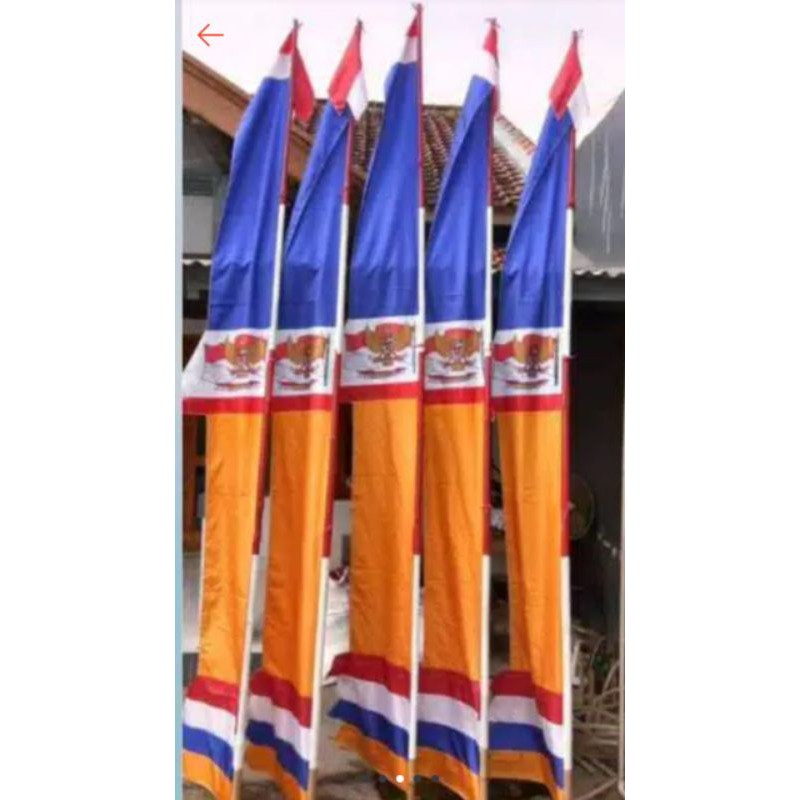 Jual Bendera bandir isi 10 pcs ( Biru ) | Shopee Indonesia