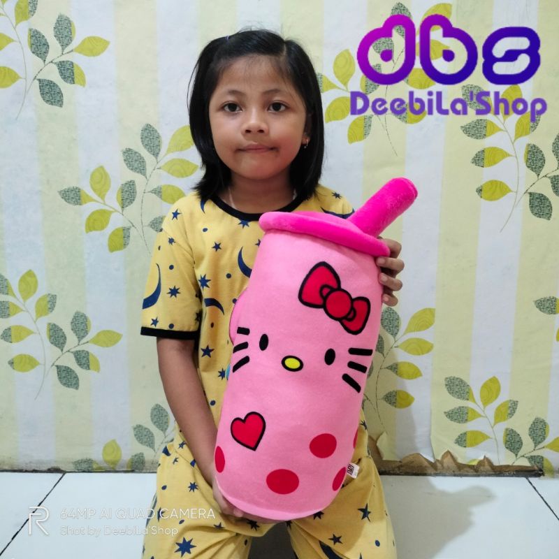 Jual BONEKA BOBA KARAKTER (BISA PAKAI FOTO & NAMA) / BONEKA BOBA MILK ...