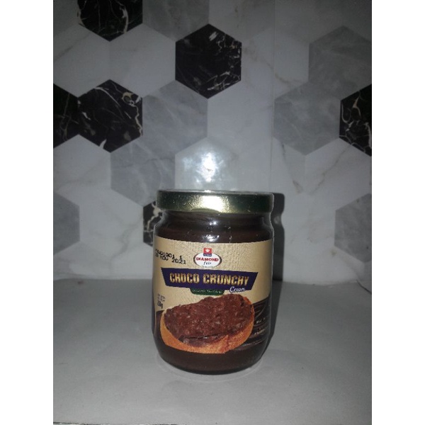 Jual Selai Choco Crunchy Cream 250g - Diamond | Shopee Indonesia
