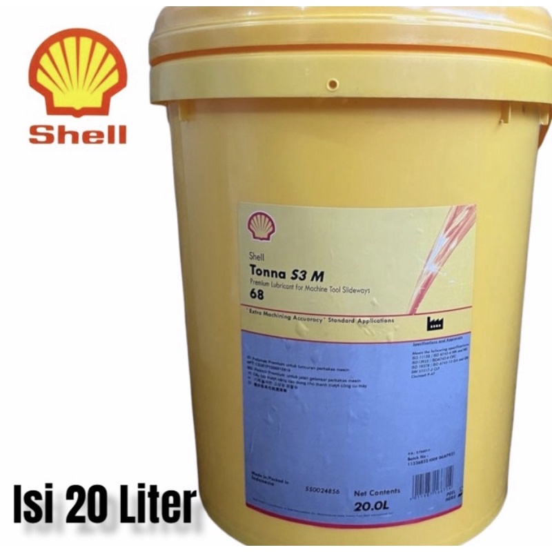 Jual Oli Slideway SHELL TONNA S3 M 68 Pelumas iso vg 68 | Shopee Indonesia