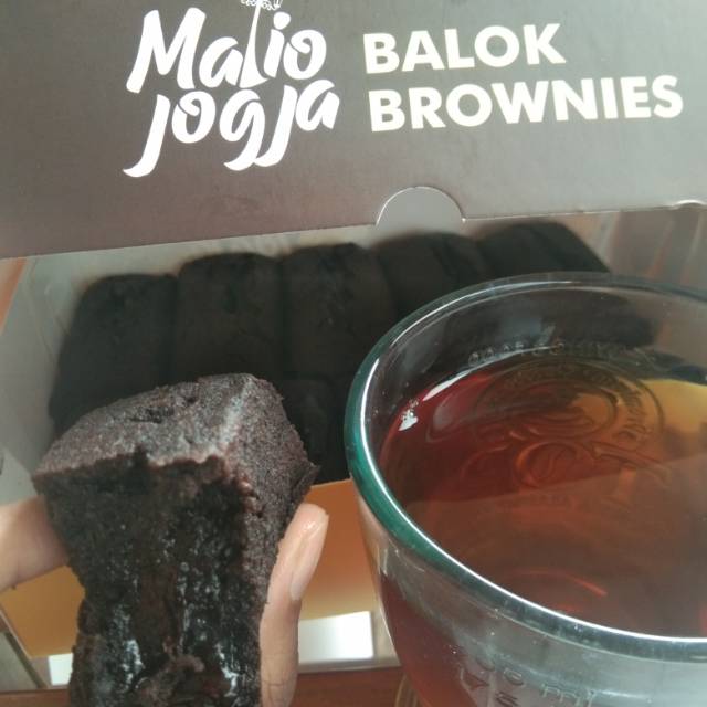 Jual malio jogja kue balok brownies/ kue balok coklat | Shopee Indonesia