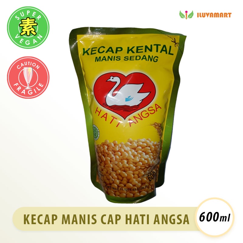 Jual Hati Angsa Kecap Kental Manis Sedang 600ml Pouch Bungkus Isi Ulang ...