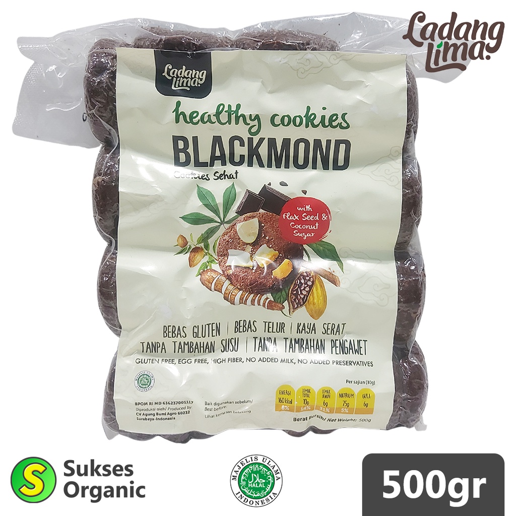 Jual Blackmond Cookies 500gr Ladang Lima | Shopee Indonesia