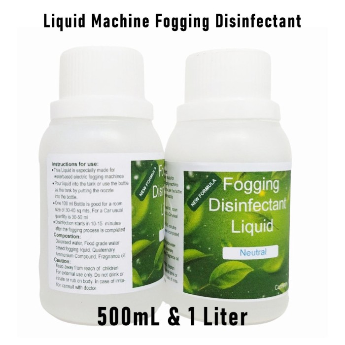 Jual Liquid Refill Machine Fogging Disinfectant Mesin 500mL 1Ltr ...