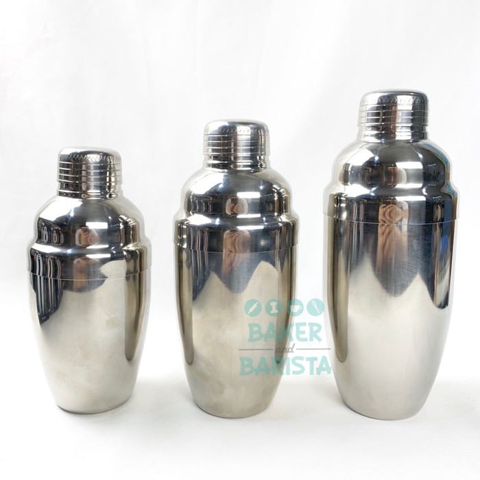 Jual Shaker Stainless Shuma 350 / 550 / 750ml cocktail shaker ...